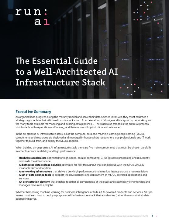 Essential Guide To Your Ai Infrastructure Stack